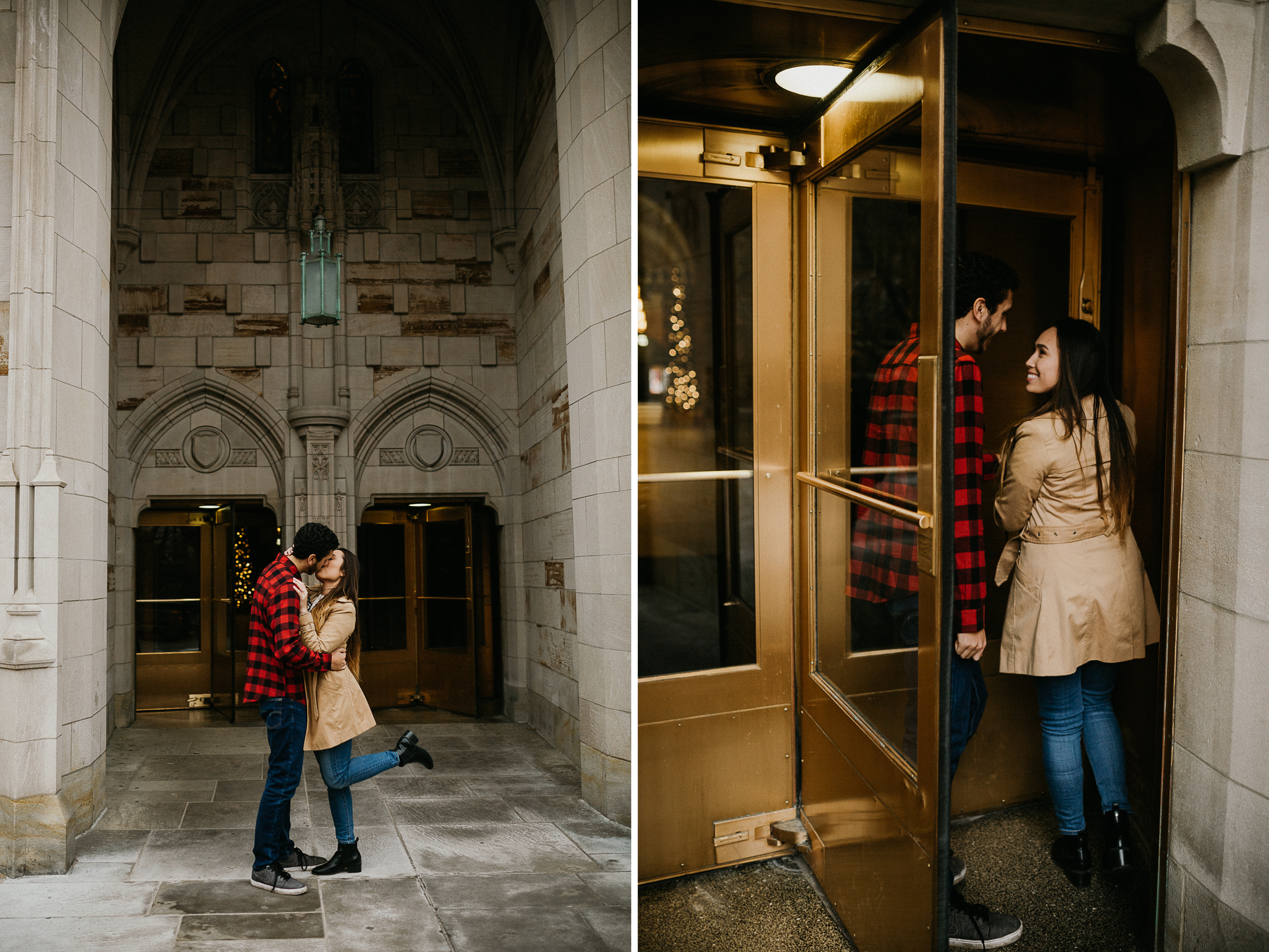 Alyssa & Ben // A Downtown Pittsburgh Engagement Session - I'm Mary ...