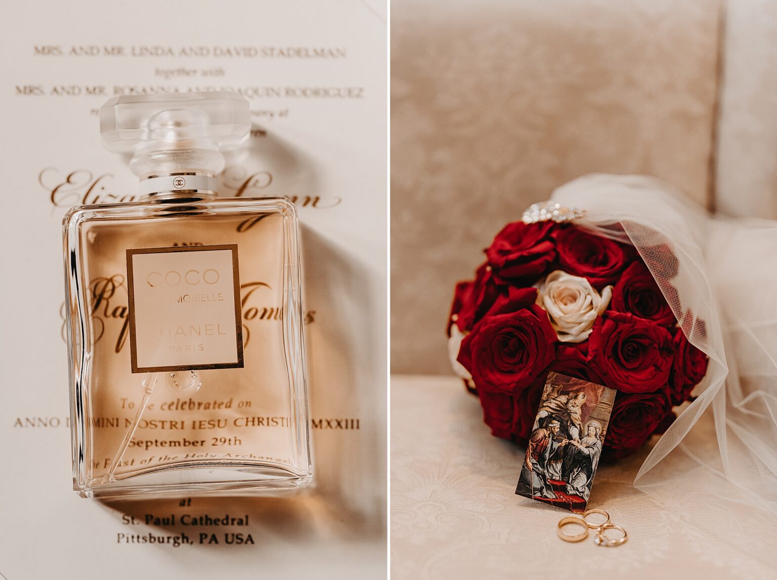 Elizabeth & Rafael || Romantic Downtown Pittsburgh Wedding - I'm Mary ...