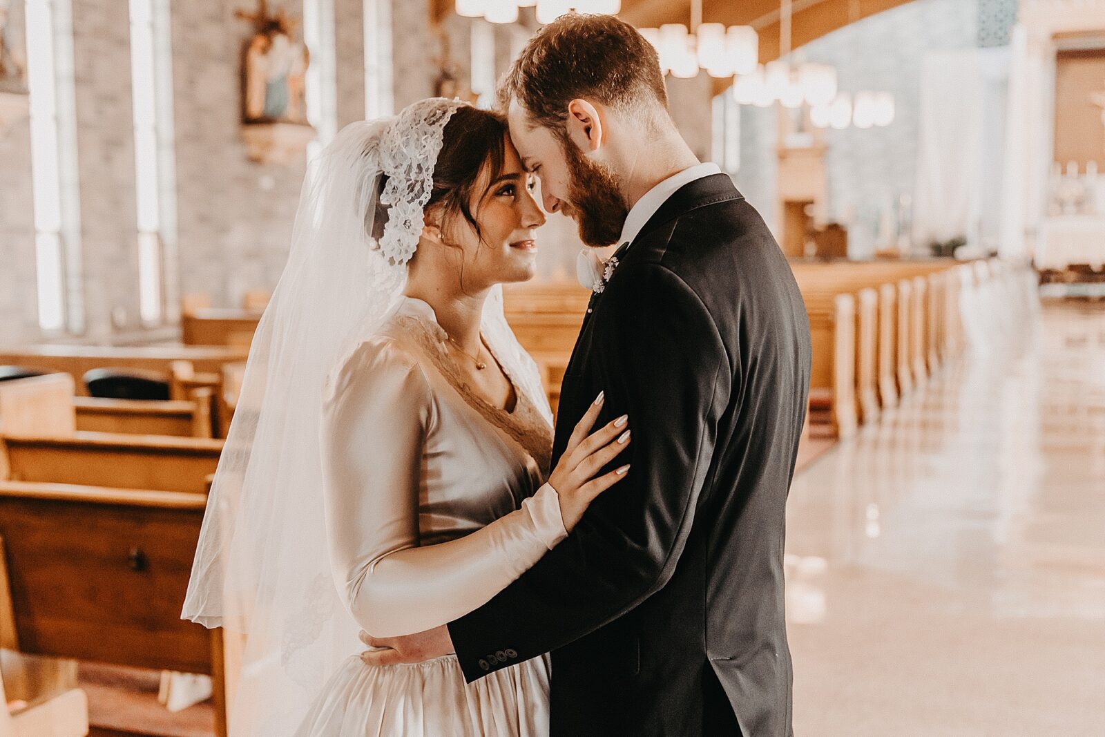 Rachel & Carter || Traditional Latin Mass Wedding at Sacred Heart in ...