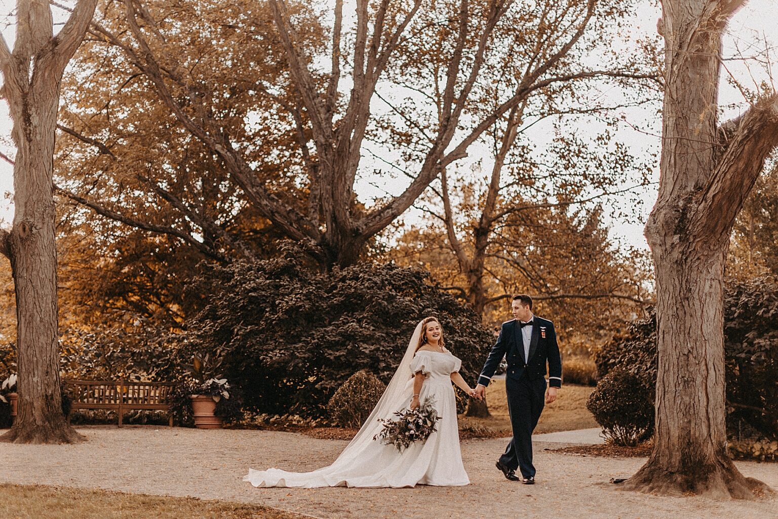 Maria & Connor || Elegant Wedding at Holy Family Catholic Church in ...